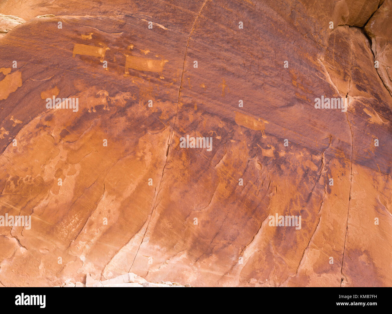 Procession panel petroglyph hi-res stock photography and images - Alamy