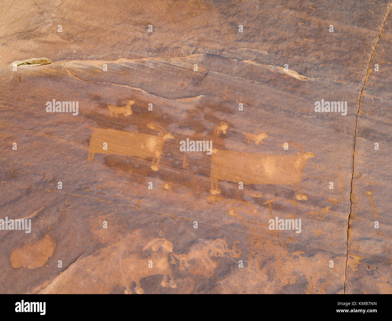 Procession panel petroglyph hi-res stock photography and images - Alamy