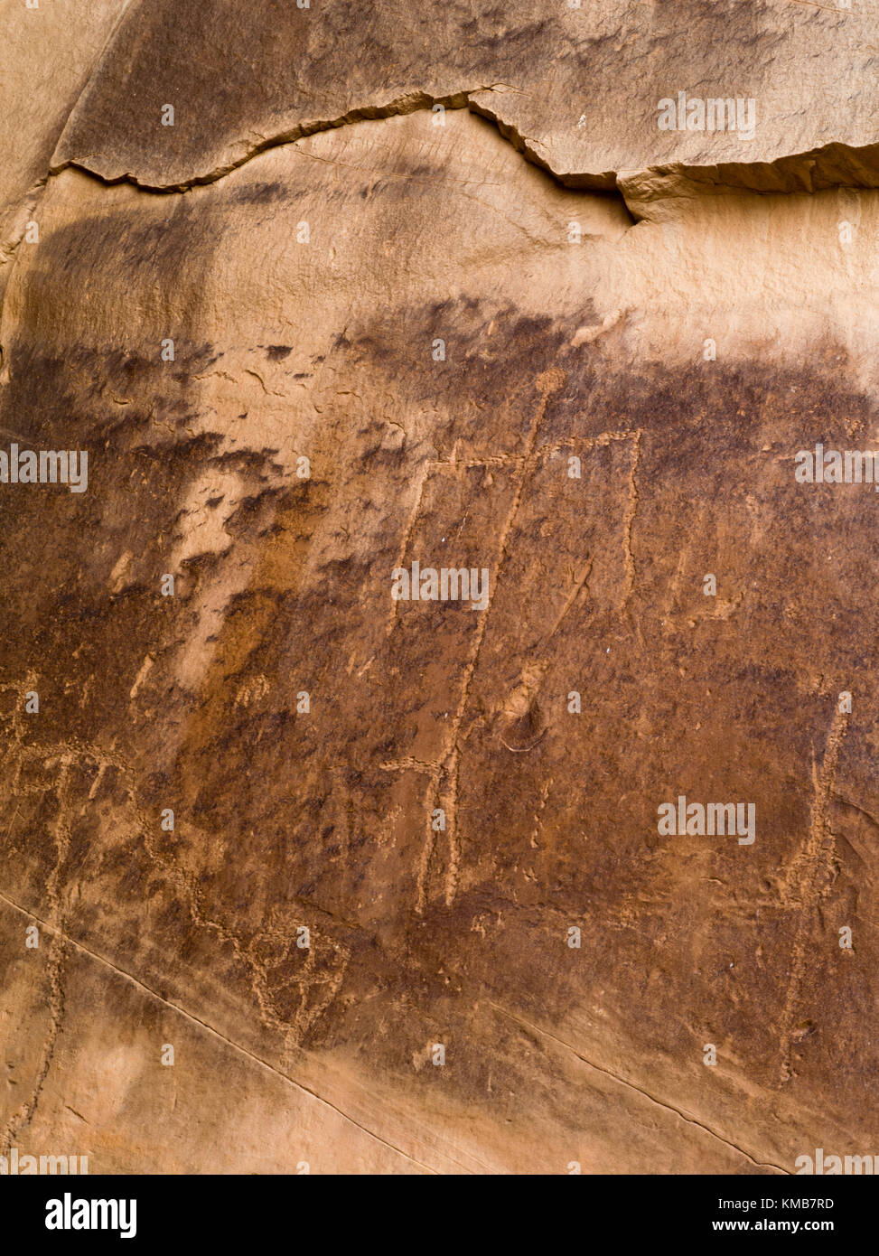 Procession panel petroglyph hi-res stock photography and images - Alamy