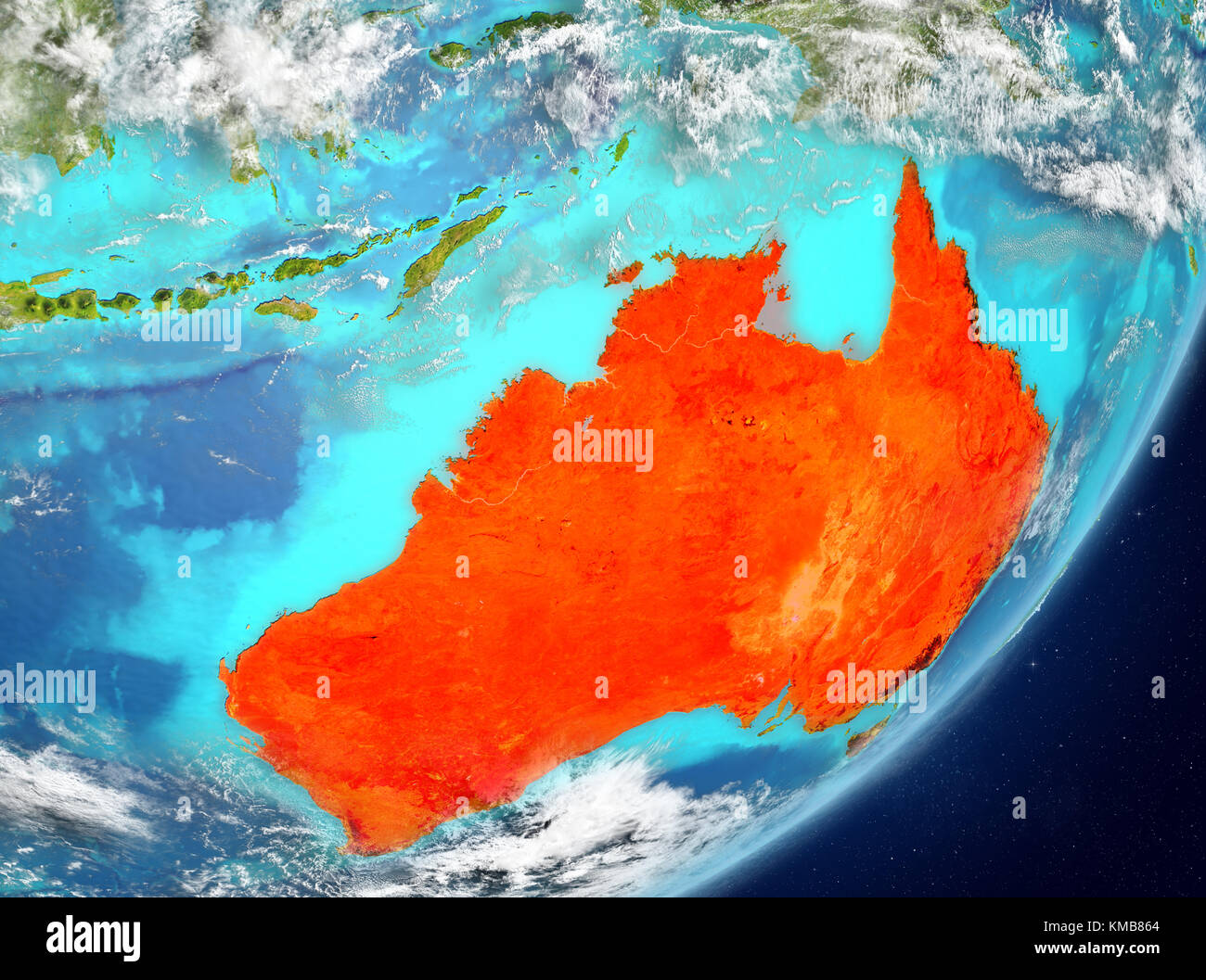 Satellite Image Australia Stock Photos & Satellite Image Australia ...