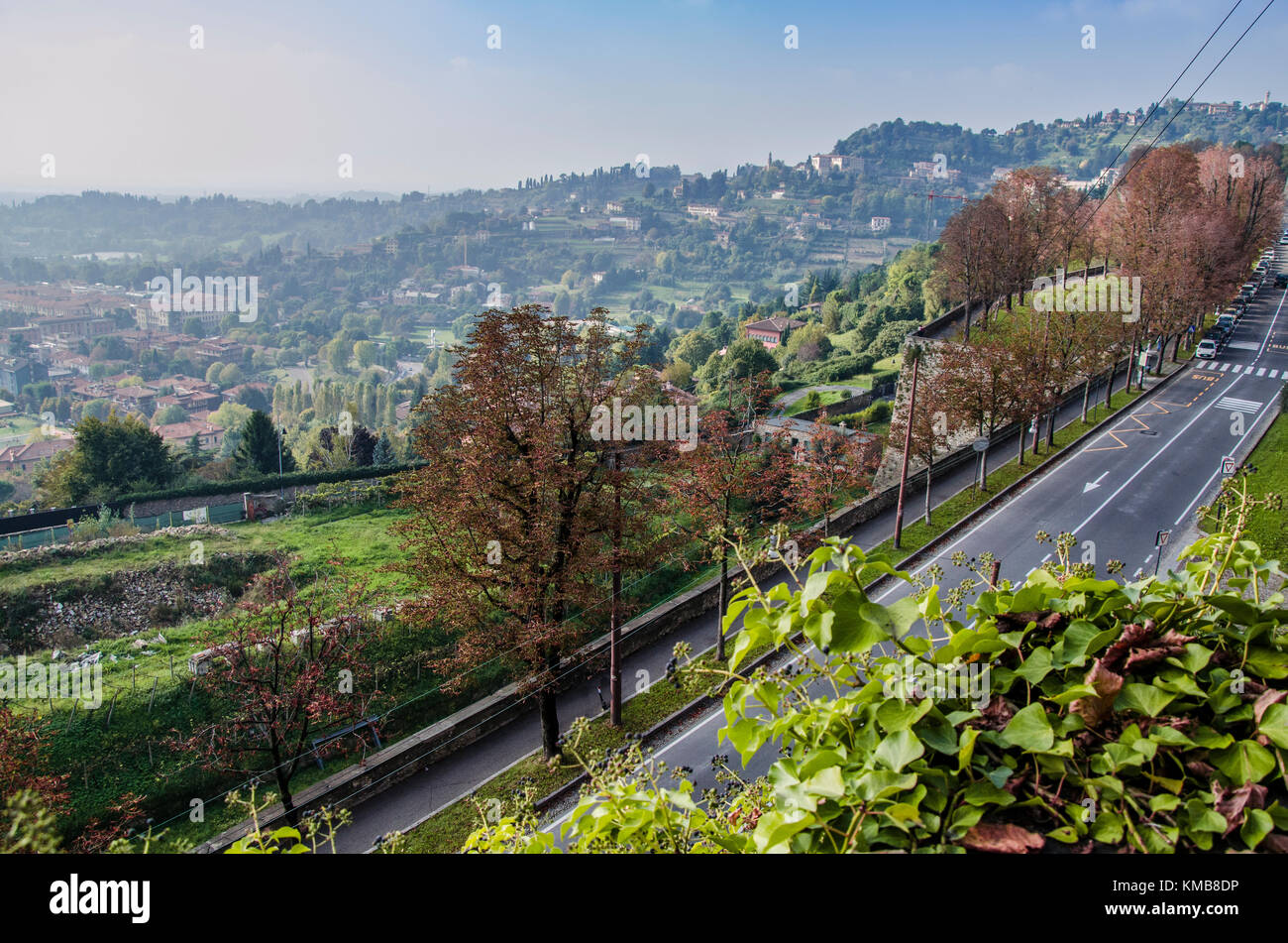 You can appreciate the beauty of the northern Italian countryside Stock ...