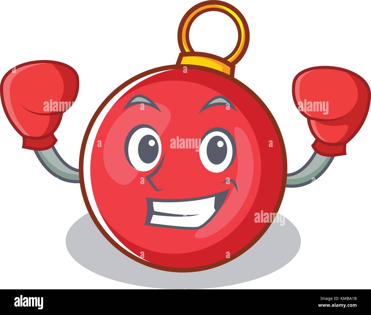 Cartoon character heart boxing gloves hi-res stock photography and ...