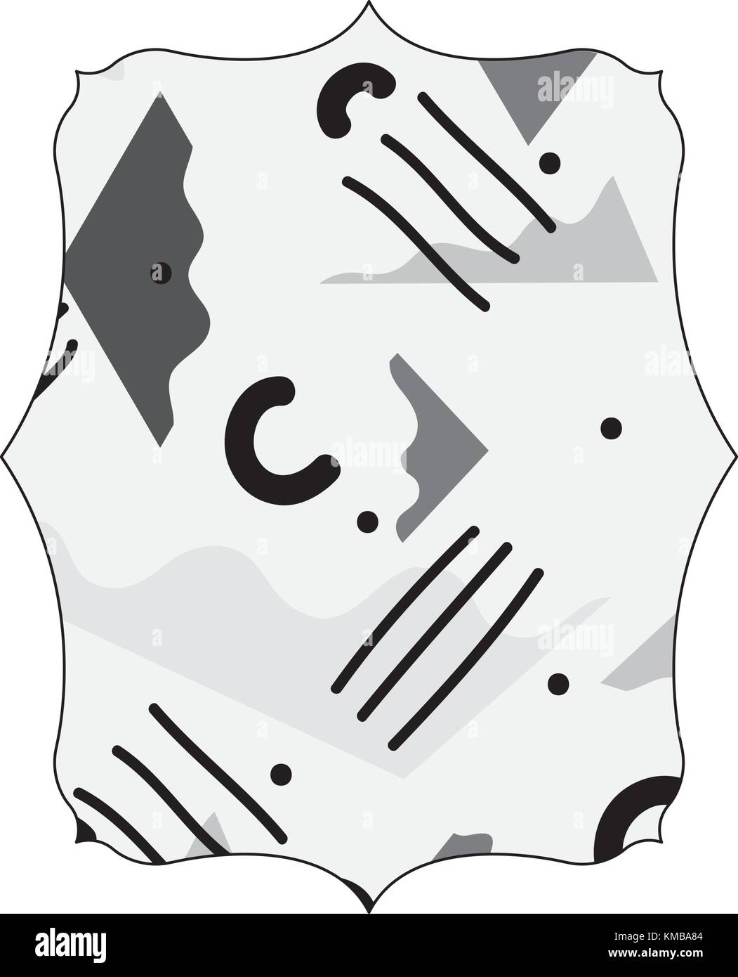 grayscale rectangle with graphic abstract style background Stock Vector ...