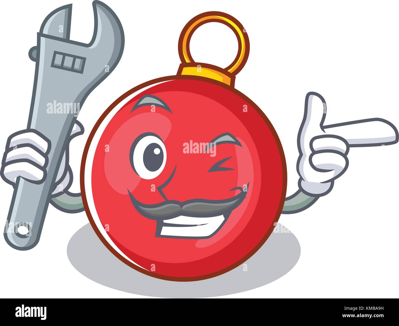 Mechanic christmas Stock Vector Images - Alamy