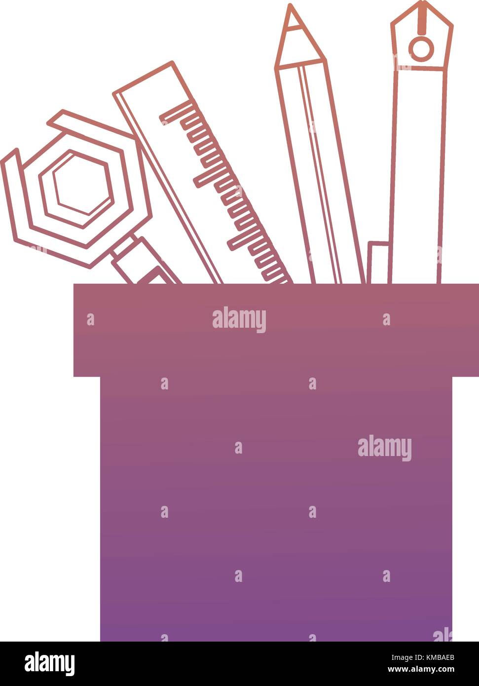 writing tools design Stock Vector Image & Art - Alamy