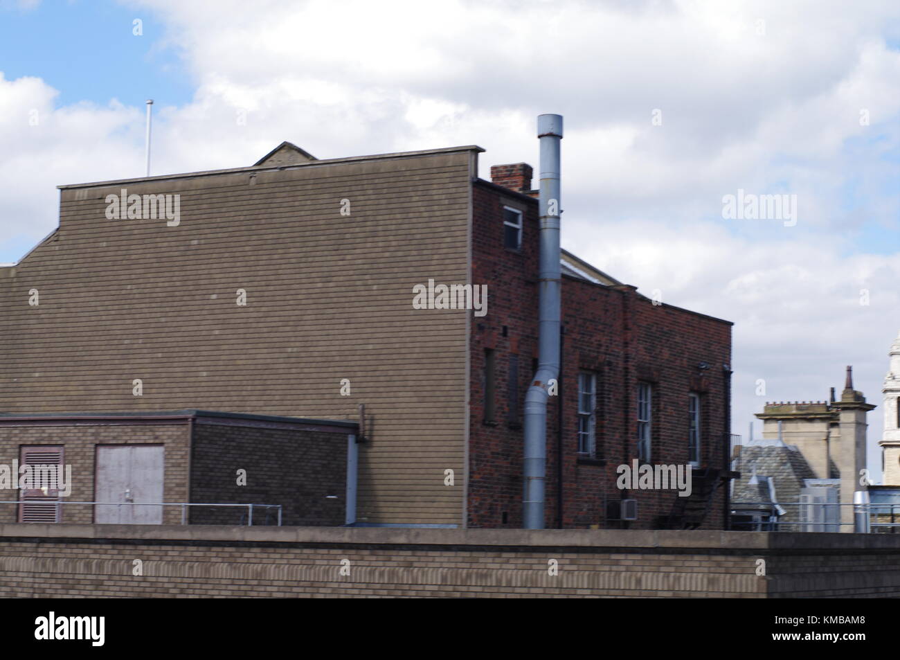 Views over the rooftops rooves of Kingston upon Hull city centre center ...