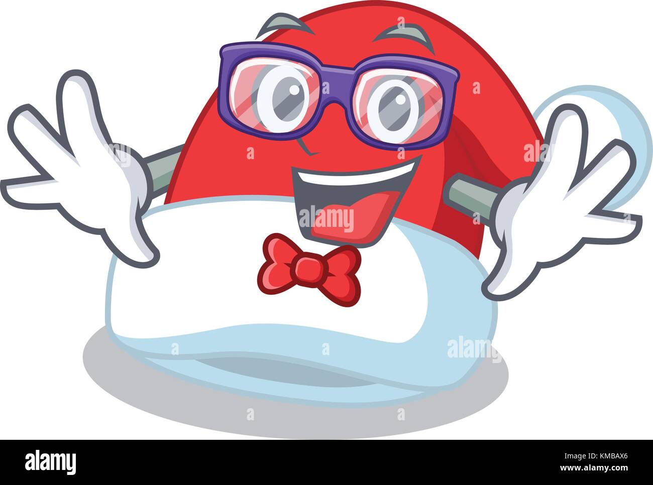 Geek with party hat Stock Vector Images - Alamy