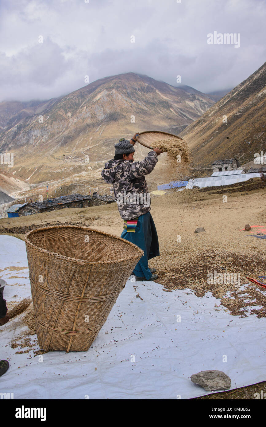 Samdo in nepal hi-res stock photography and images - Alamy