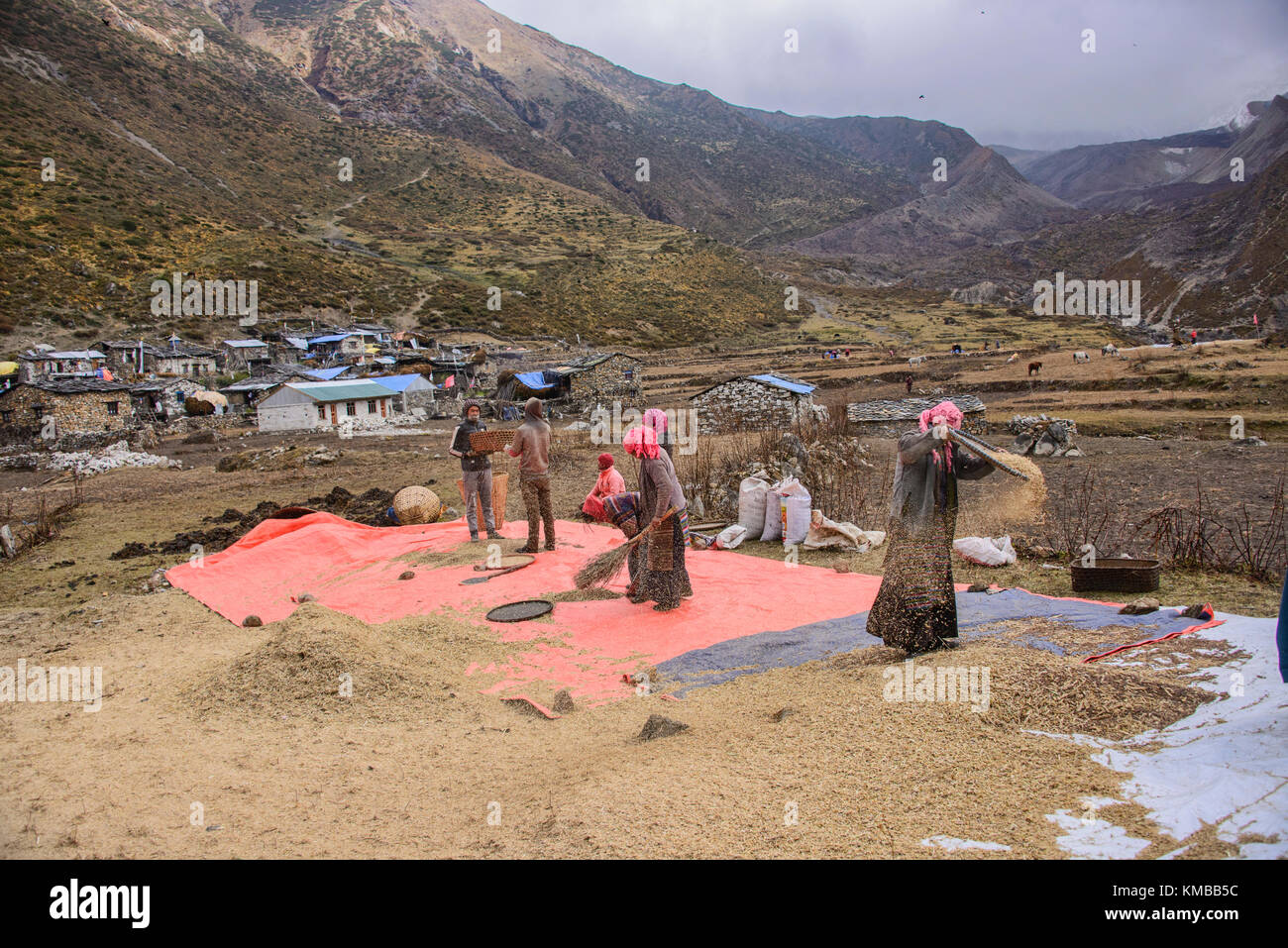 Samdo in nepal hi-res stock photography and images - Alamy