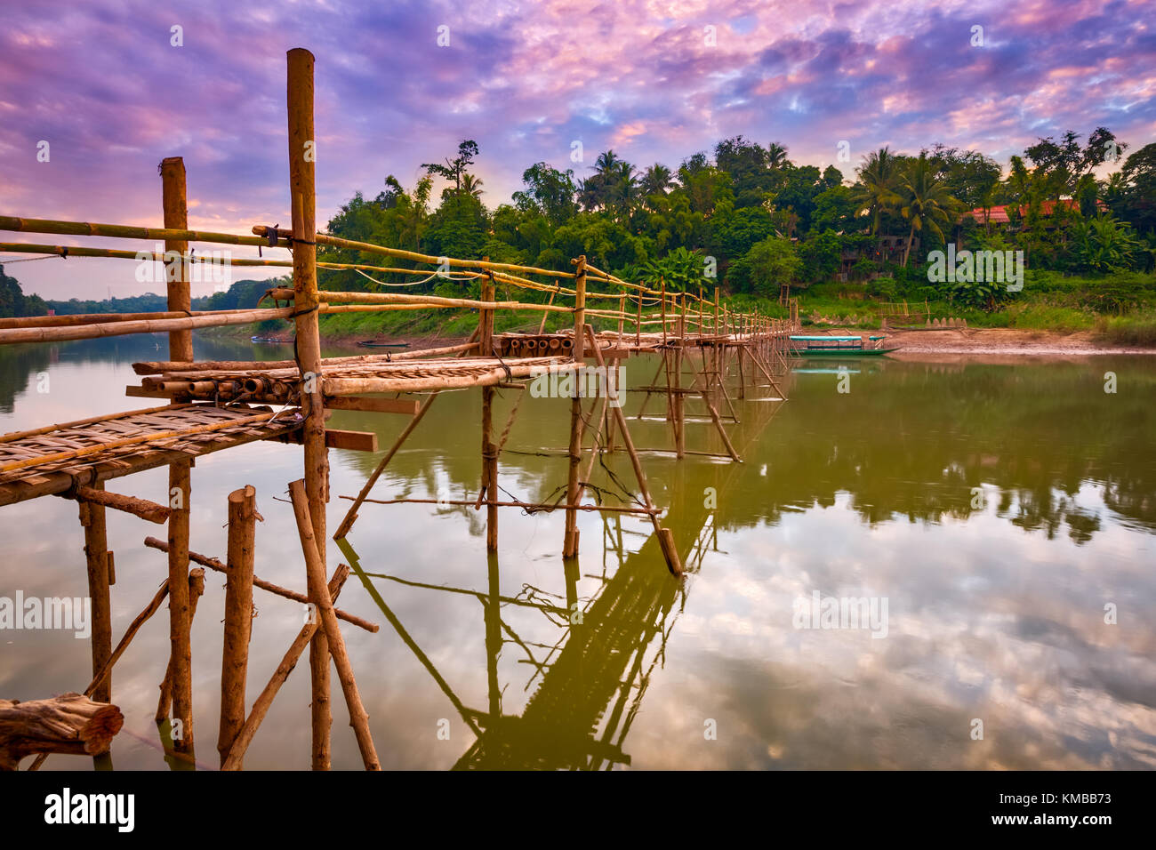 Beautiful Bamboo Bridge
