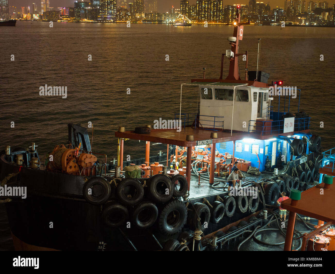 The boat at night hi-res stock photography and images - Alamy
