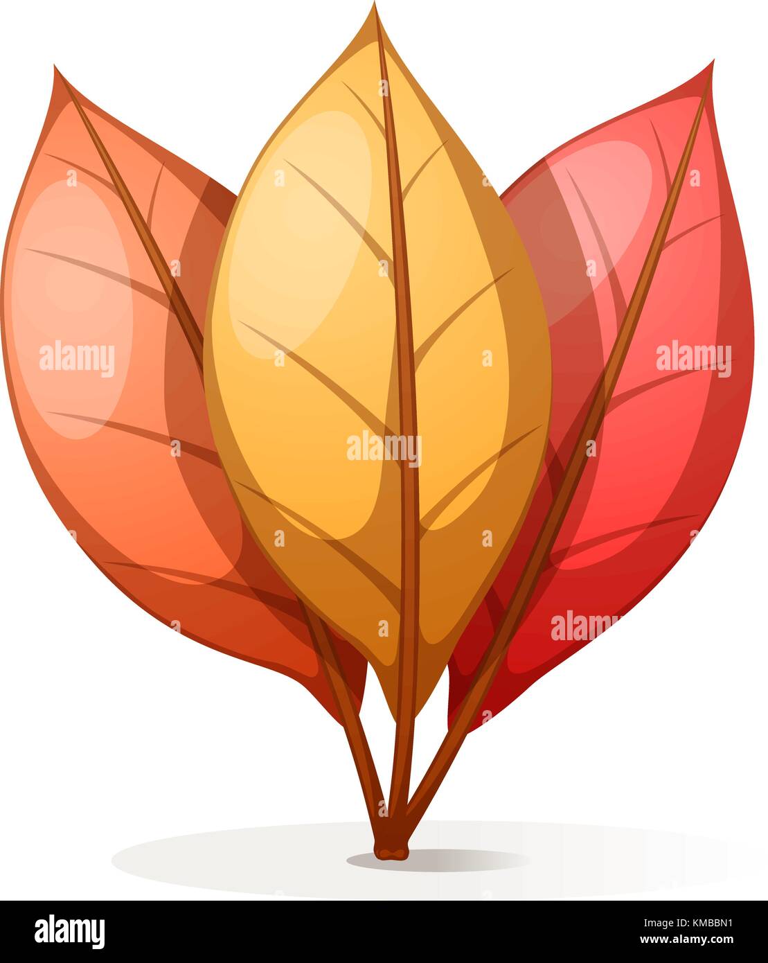 Cartoon leaf hi-res stock photography and images - Alamy