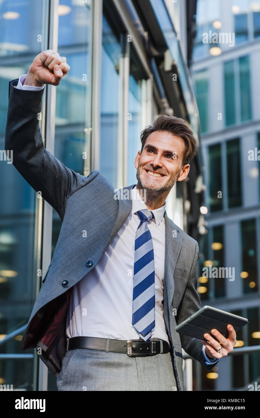 Winner pose hi-res stock photography and images - Alamy