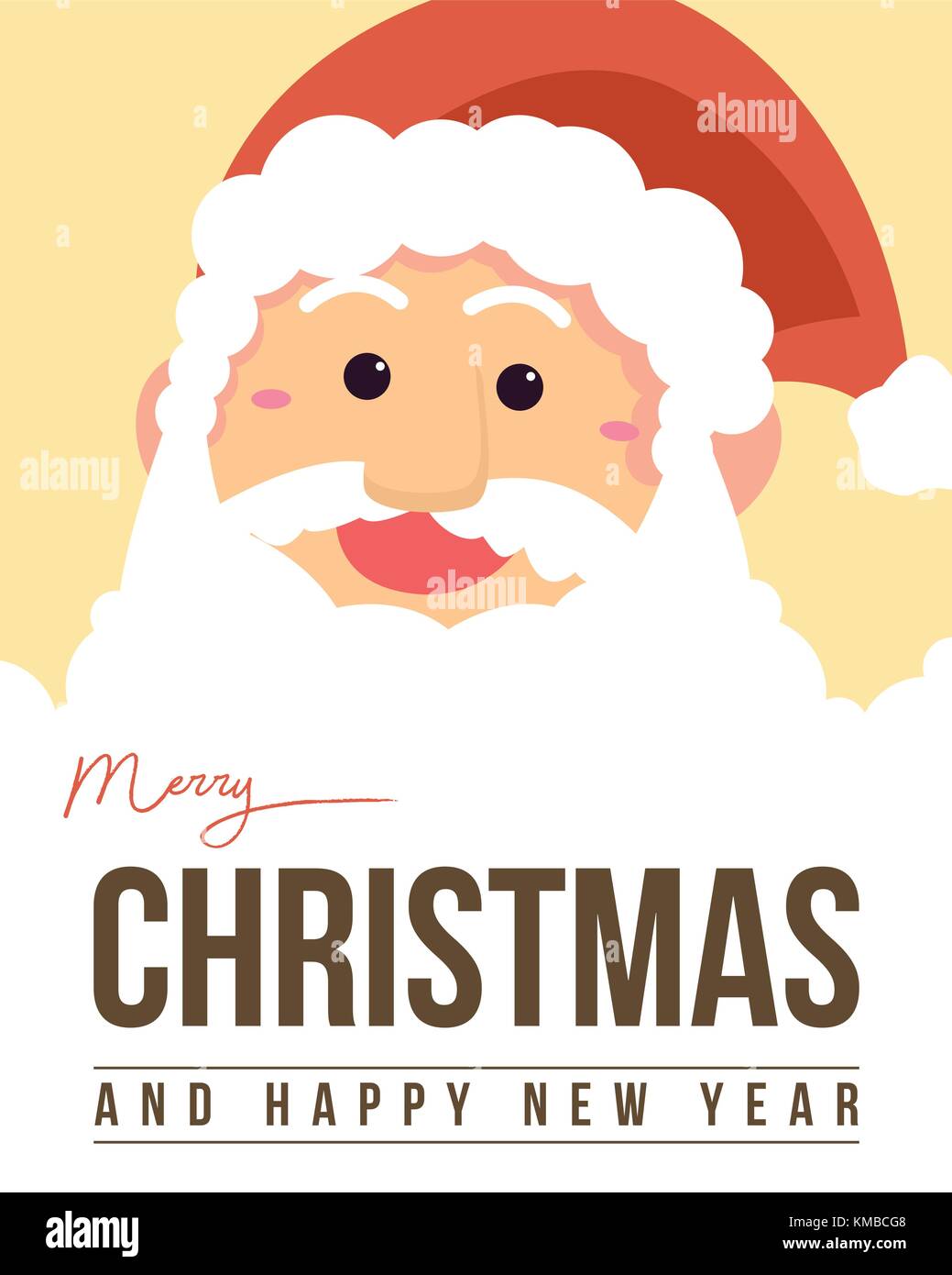 Merry Christmas simple style collection Stock Vector Image & Art - Alamy