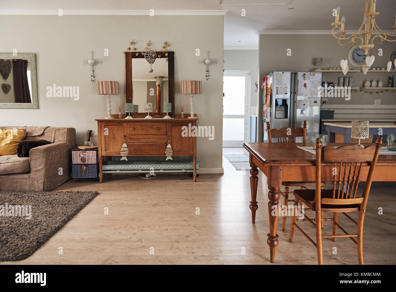 Interior of the living area of a contemporary home Stock Photo - Alamy