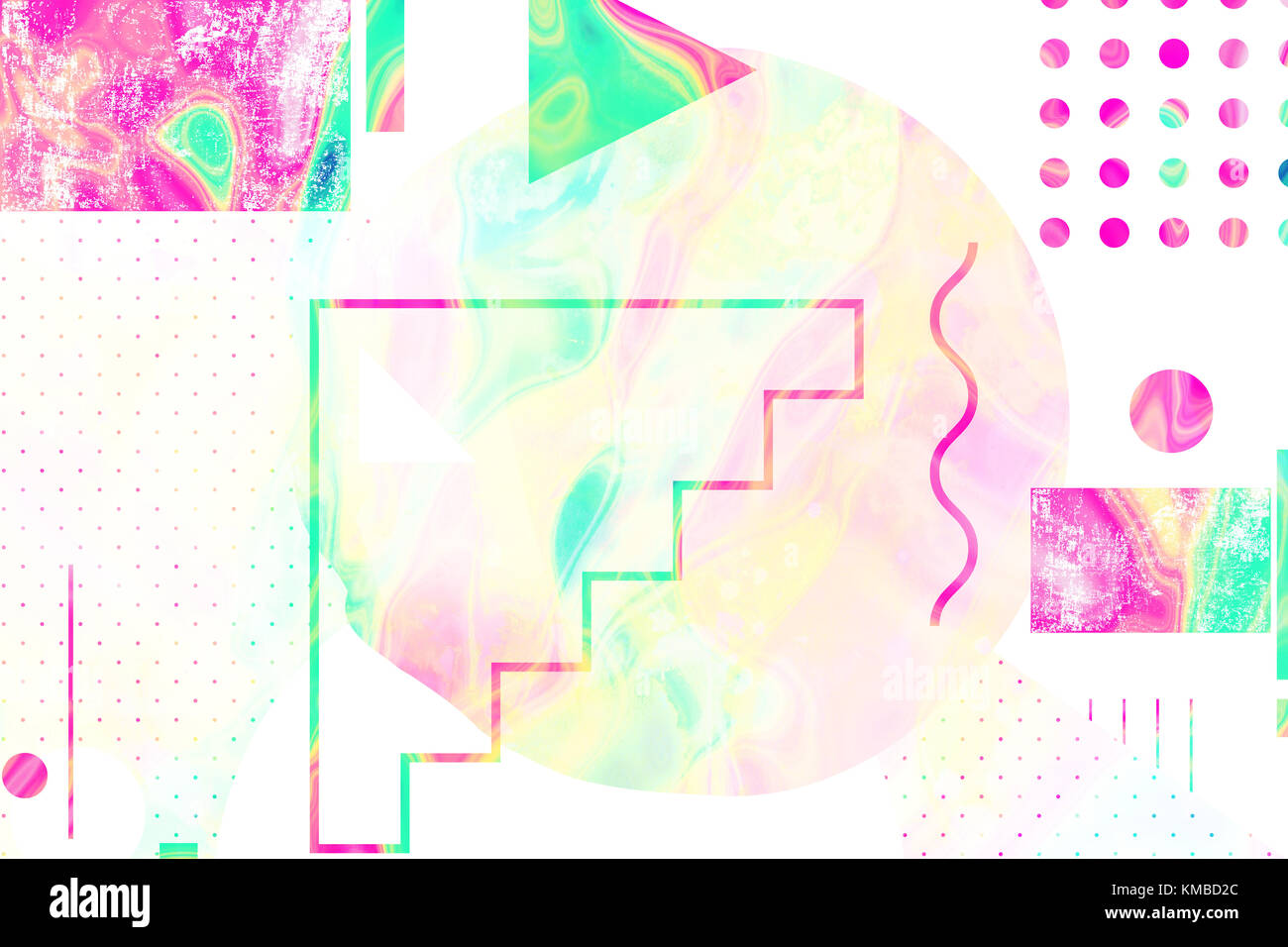 Bright modern stylish original background with simple geometric shapes ...