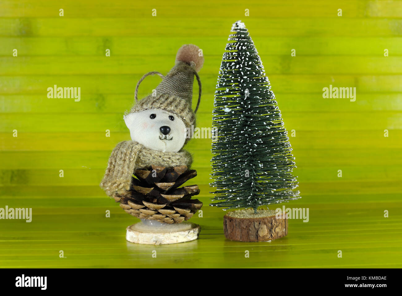 Decorative christmas bear on hi-res stock photography and images - Alamy