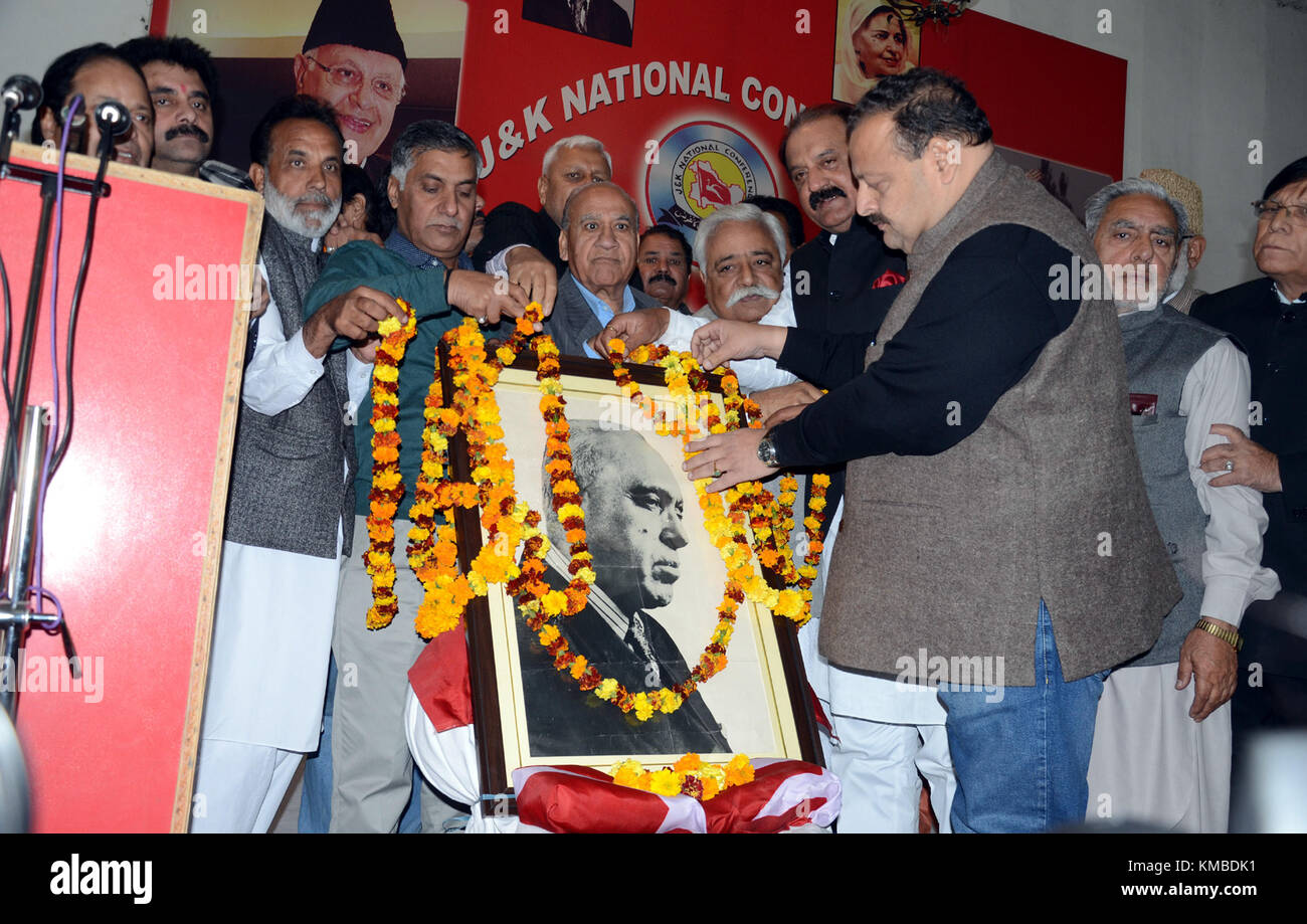 National Conference leaders pay tribute to Sheikh Abdullah on his 35th ...