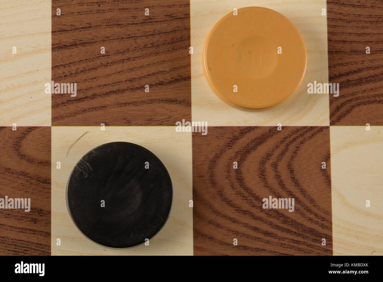 checkerboard with checkers. game concept.board game.hobby.checkers on ...