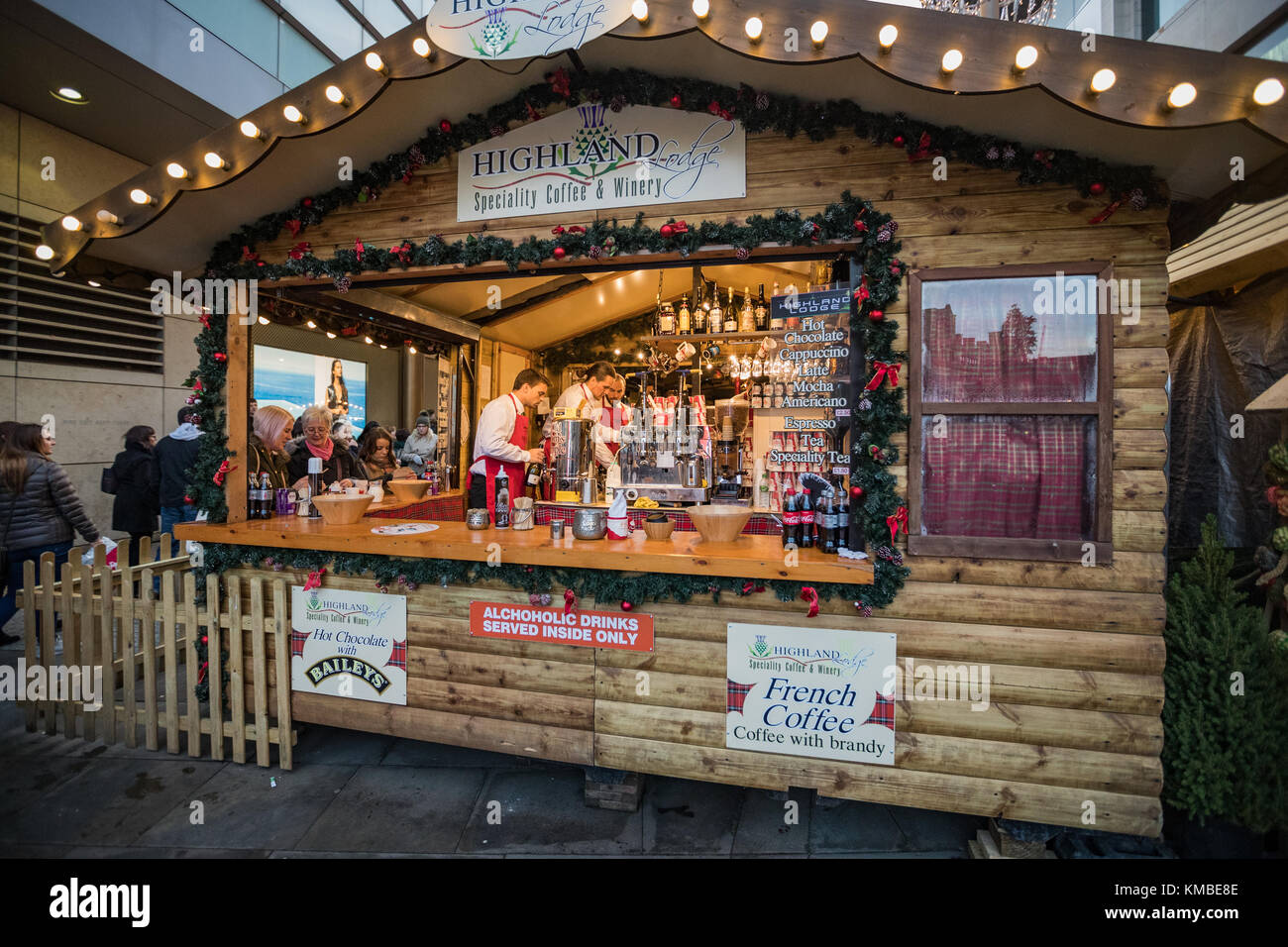 Shoppers And Revellers At Manchester Christmas Markets Around The City ...