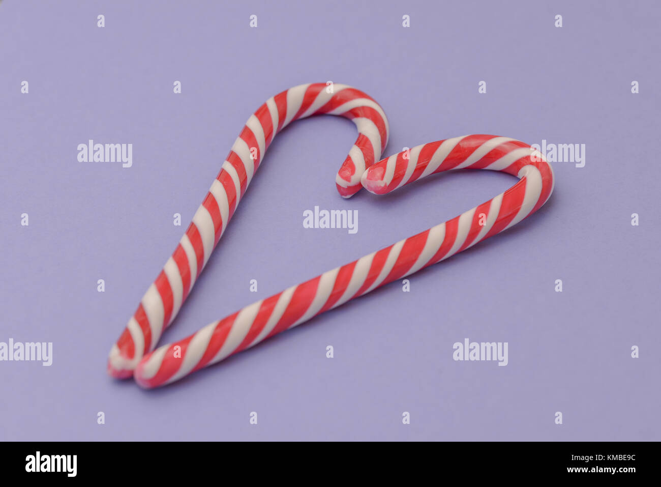 Sugar Candy Sticks Red and white Stock Photo - Alamy
