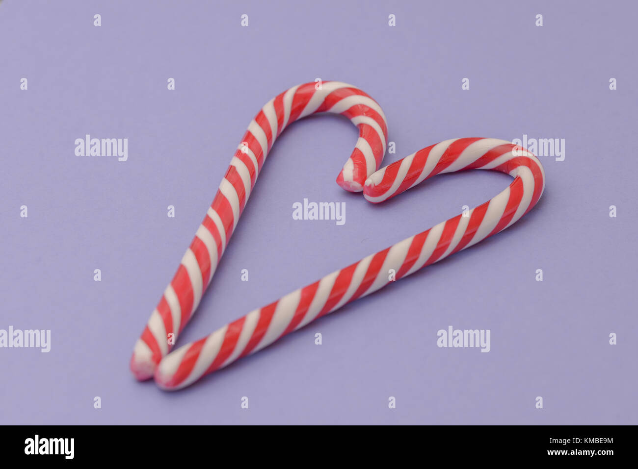 Sugar Candy Sticks Red and white Stock Photo - Alamy