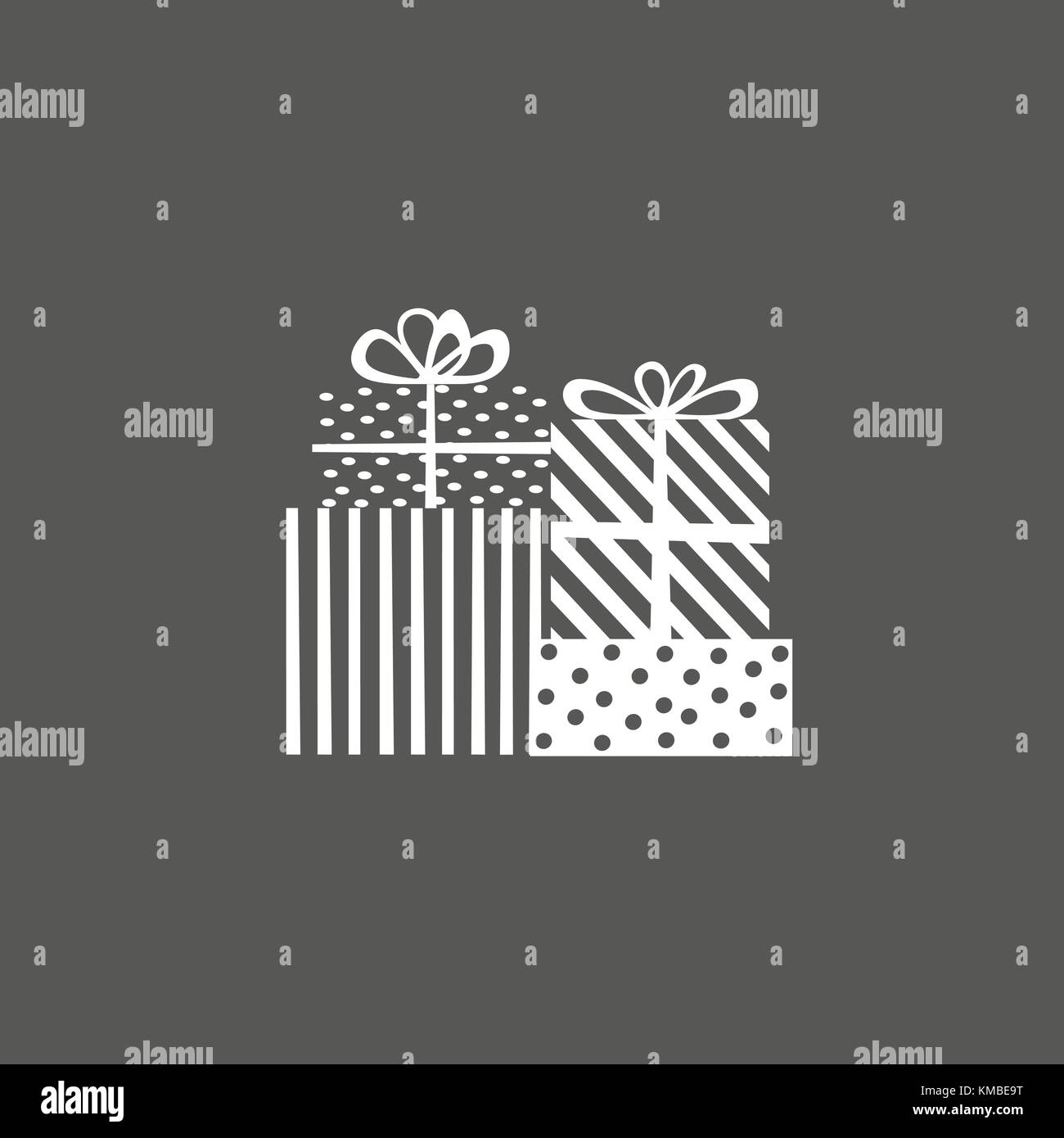 Abstract gift boxes icon Stock Vector Image & Art - Alamy