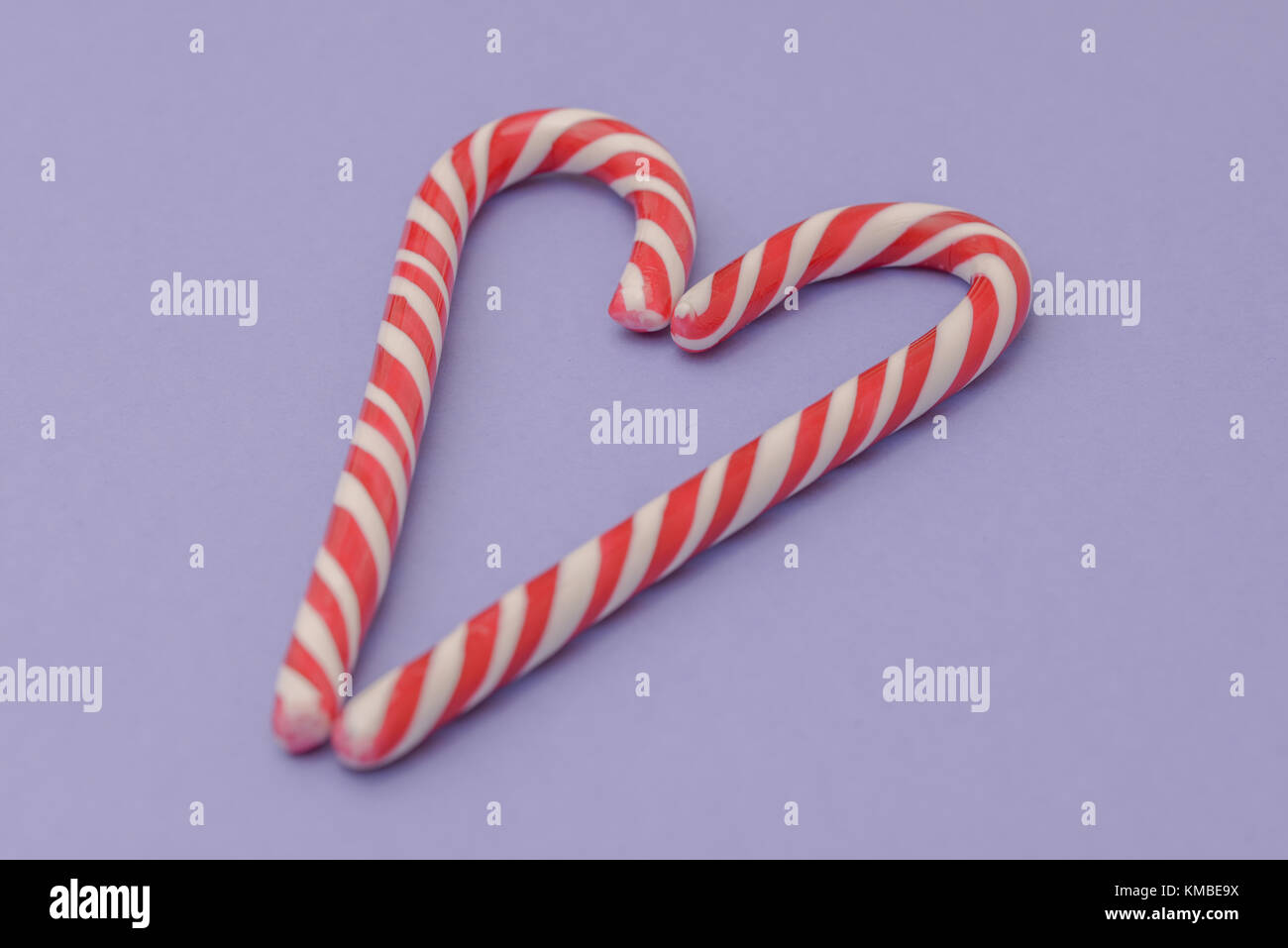 Sugar Candy Sticks Red and white Stock Photo - Alamy