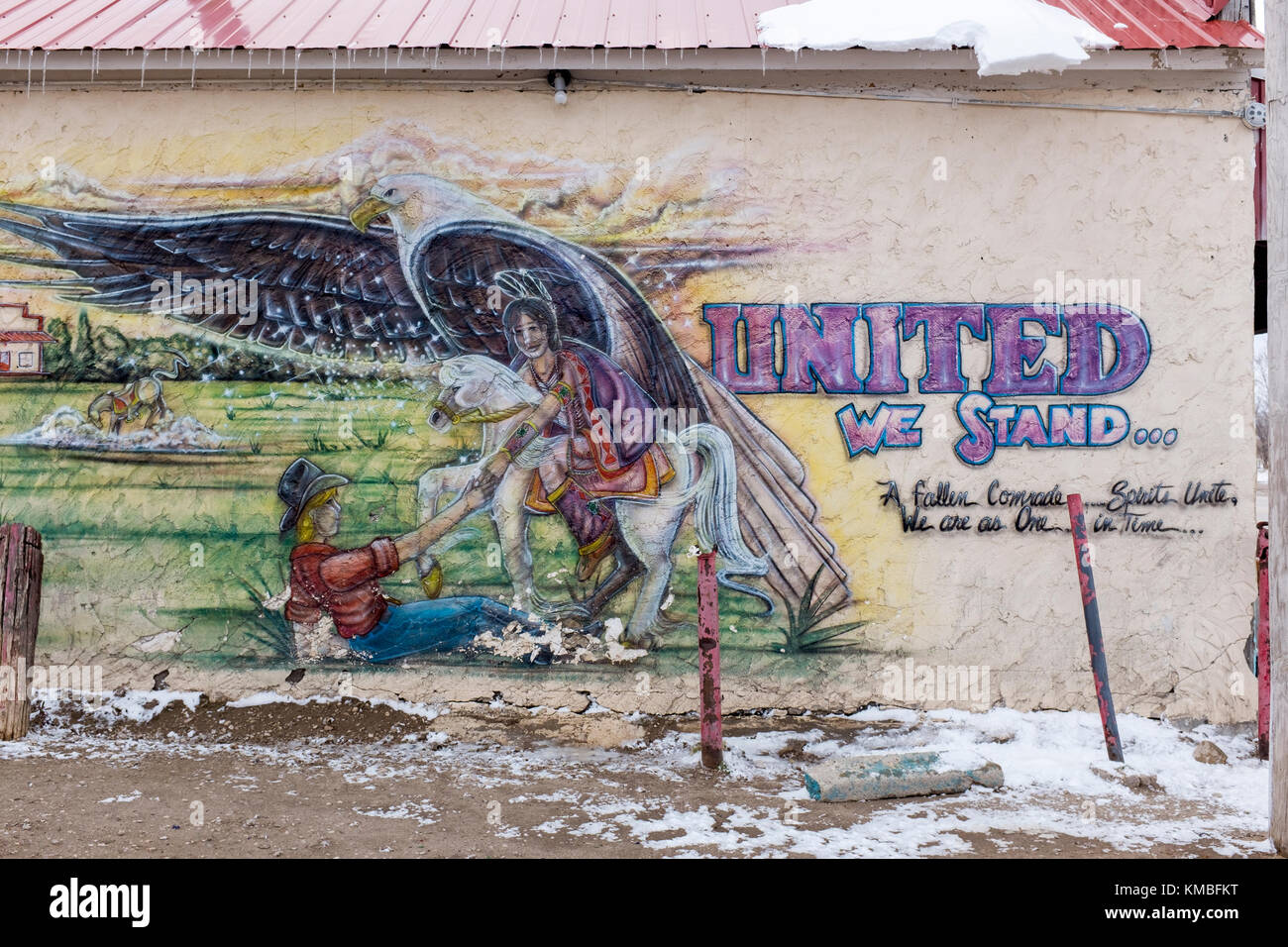 grafiti in town of white clay Stock Photo - Alamy