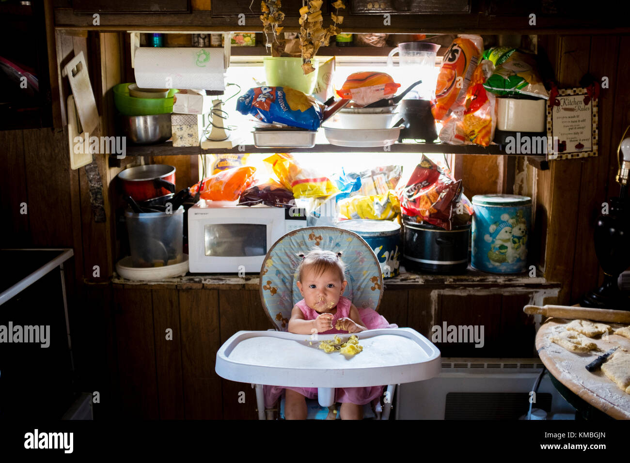 Arlene, as head of the household, basically supports her whole family ...