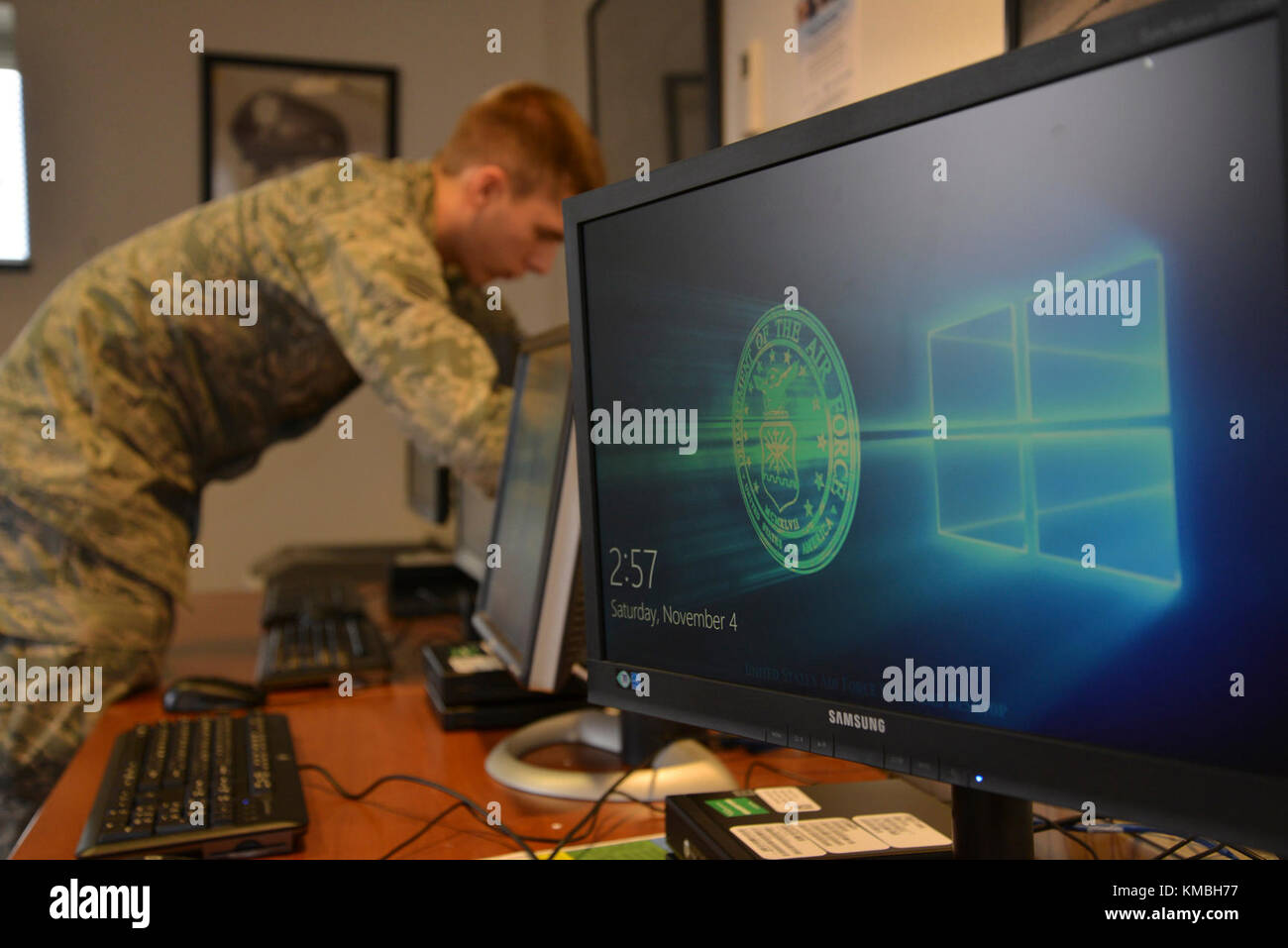 Members of the 477 FSS/ Cyber Flight making great changes for better ...