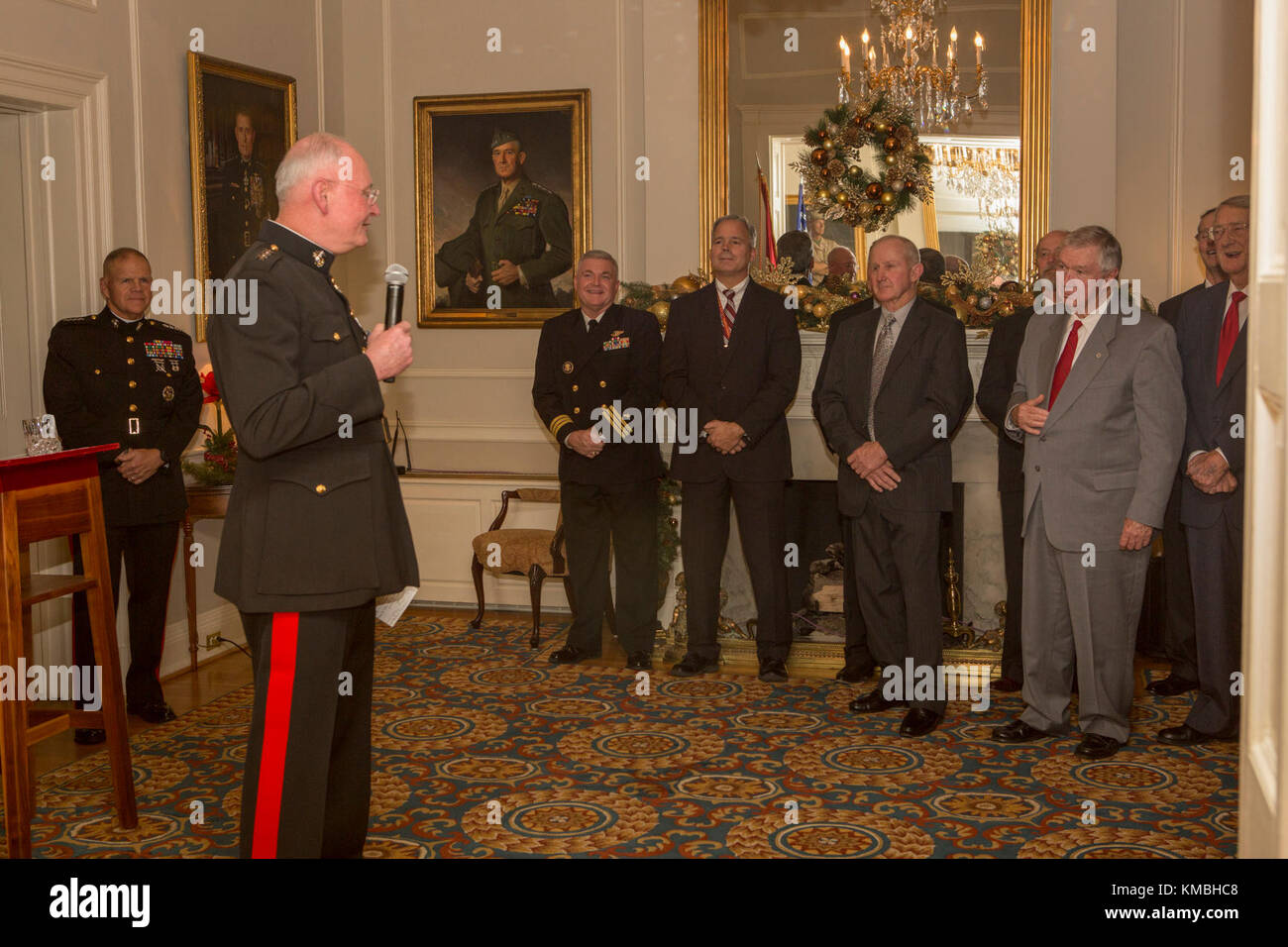 U.S. Marine Corps Lt. Gen. James B. Laster, director, Marine Corps ...