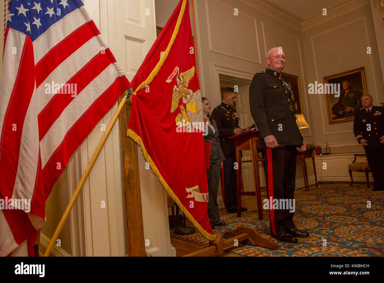 U.S. Marine Corps Lt. Gen. James B. Laster, director, Marine Corps ...