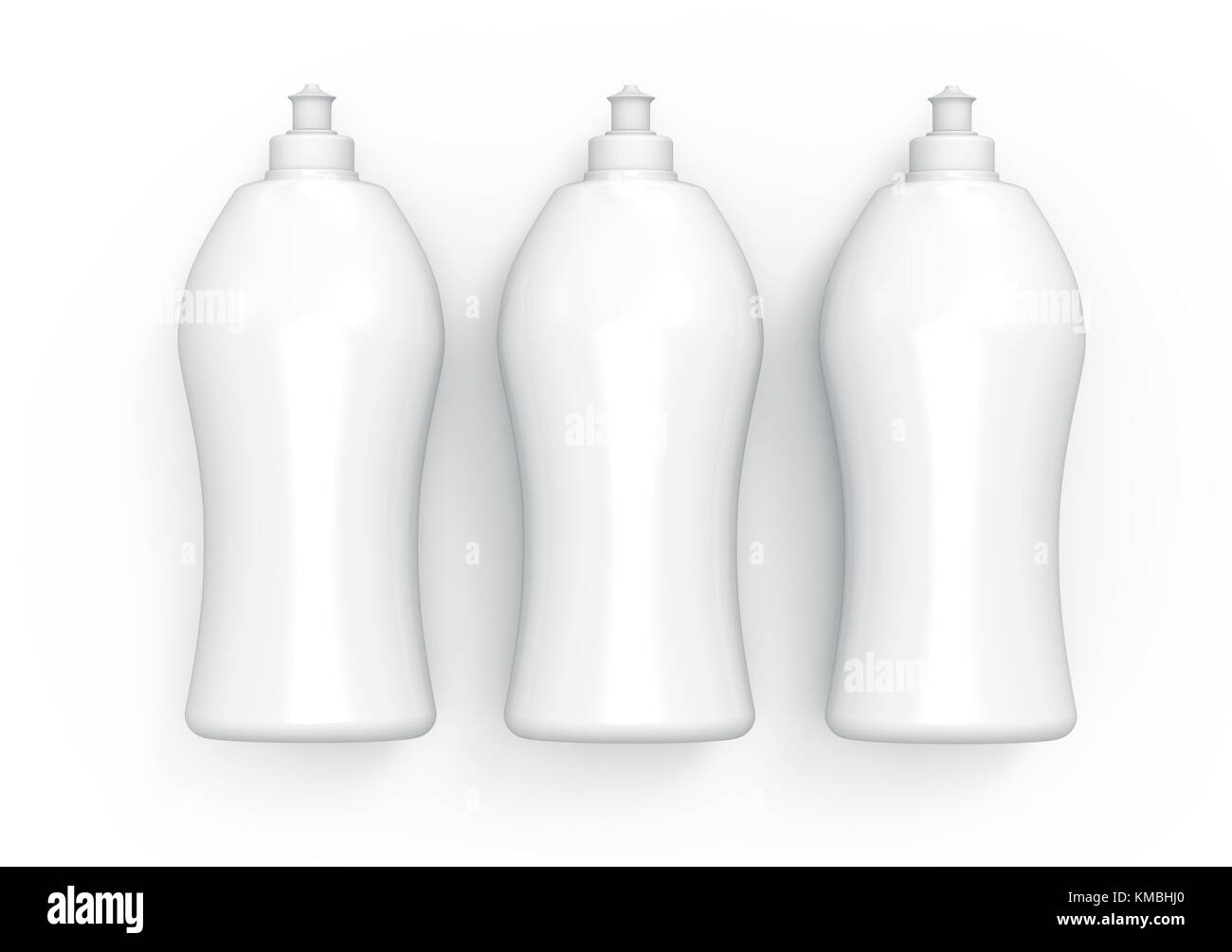 Plastic bottle top down Cut Out Stock Images & Pictures - Alamy