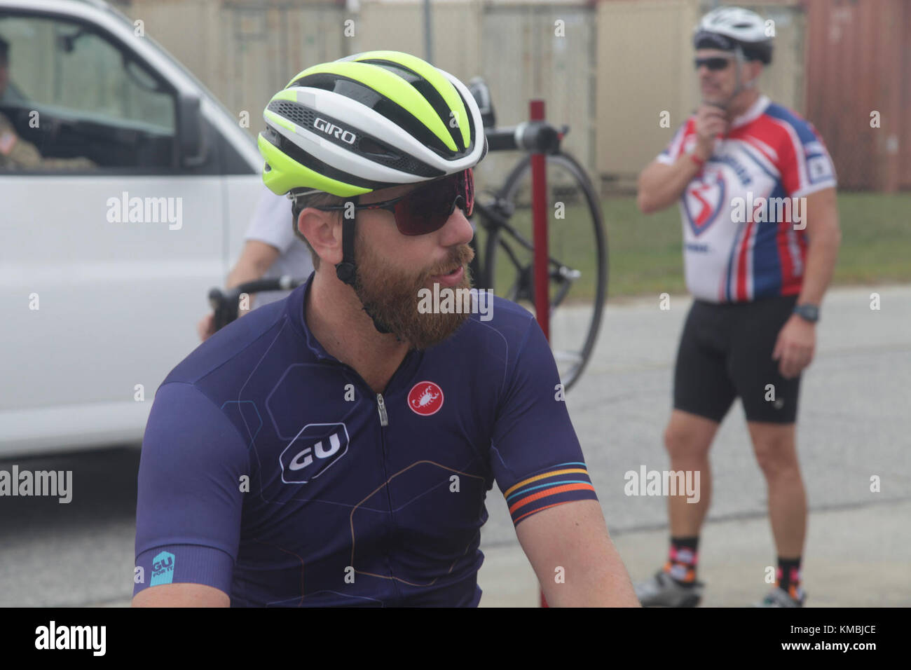 Cycling Coach Si Wilson helps out the U.S. Army Soldiers athletes train ...