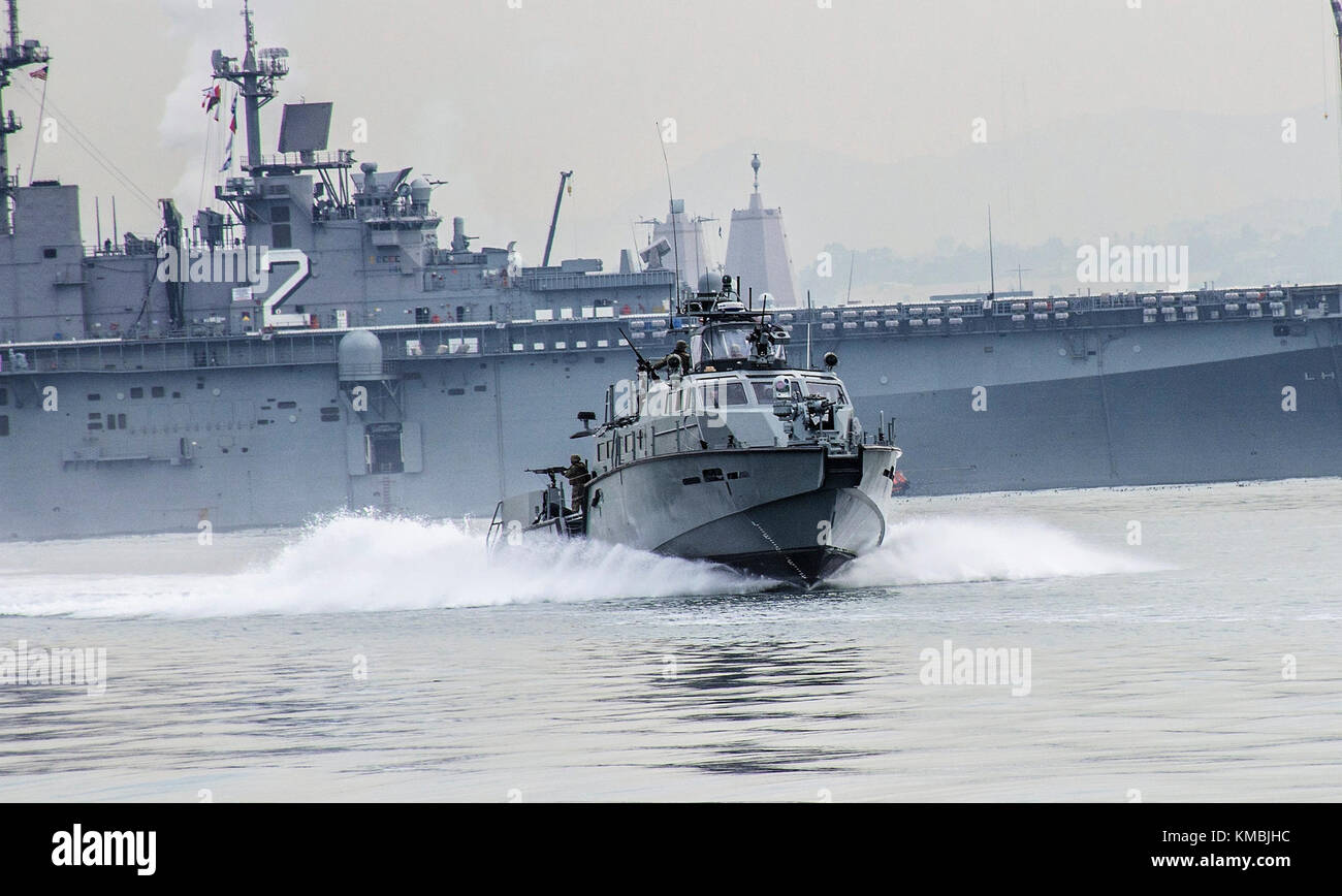 Vice Adm. John D. Alexander, commander, U.S. 3rd Fleet, underway ...