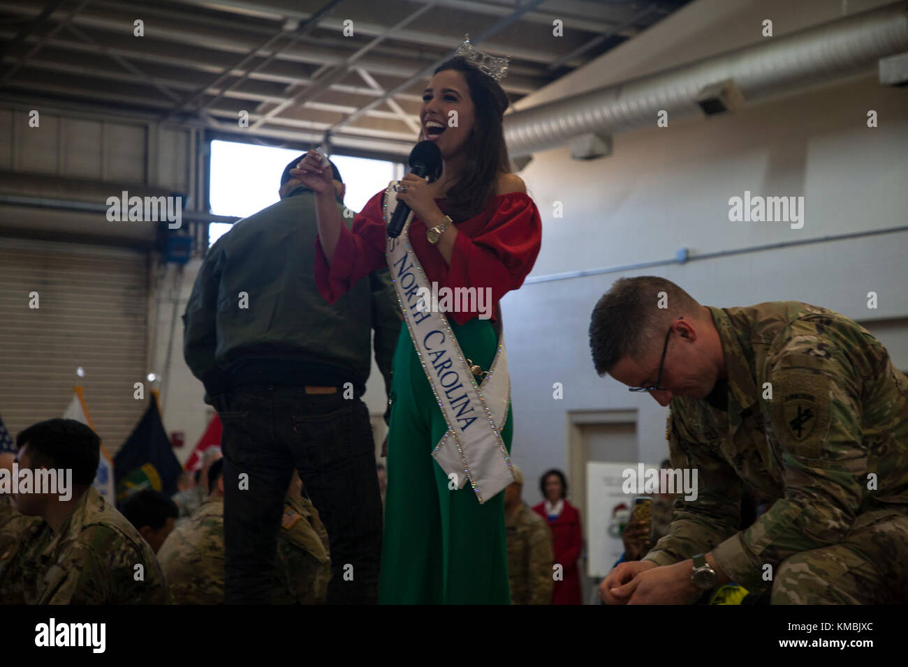 2017 Miss North Carolina Victoria Huggins calls out ticket number as U ...