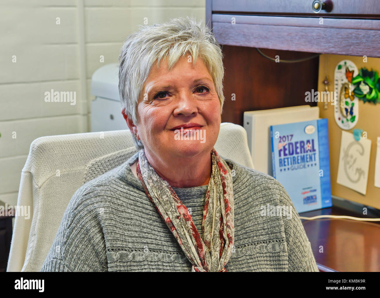 Cindy Harris, a supervisory management analyst from the Center for ...