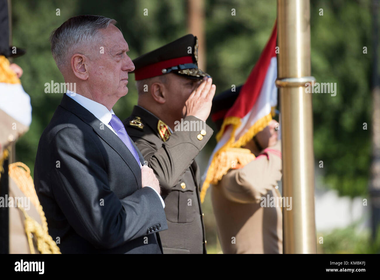 Defense Secretary James N. Mattis meets with Egypt's Minister of ...