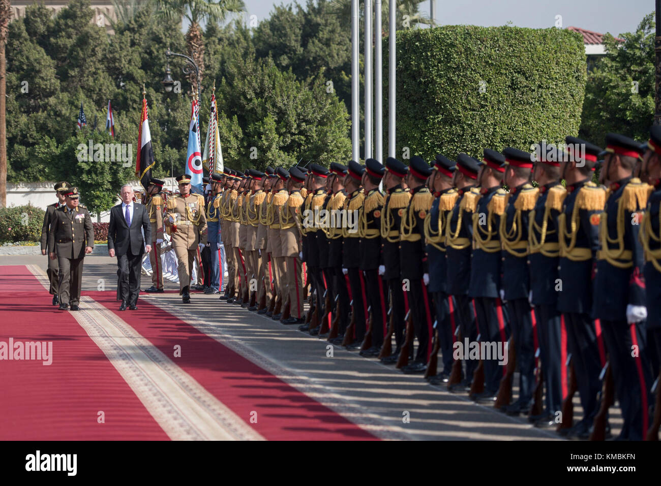 Defense Secretary James N. Mattis meets with Egypt's Minister of ...
