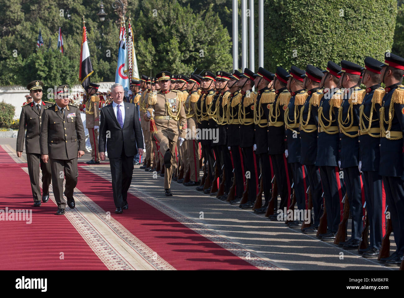 Defense Secretary James N. Mattis meets with Egypt's Minister of ...