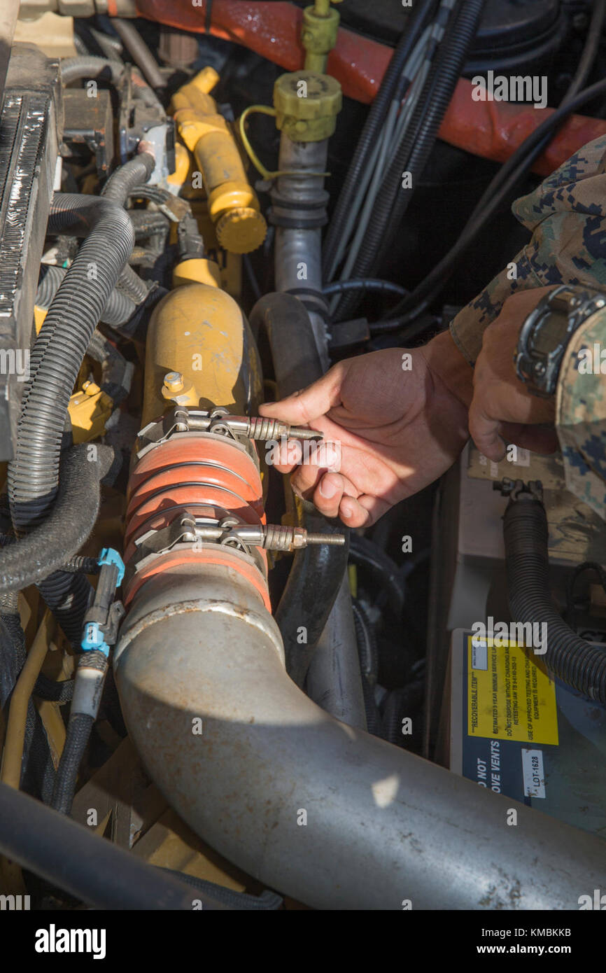 Pfc. Javier Vasquez, a motor transport operator with Marine Wing ...
