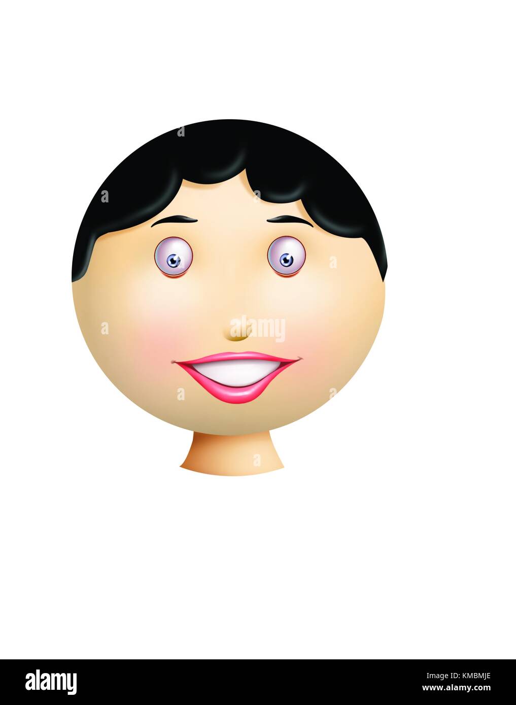 female face, women face, similing women Stock Photo - Alamy