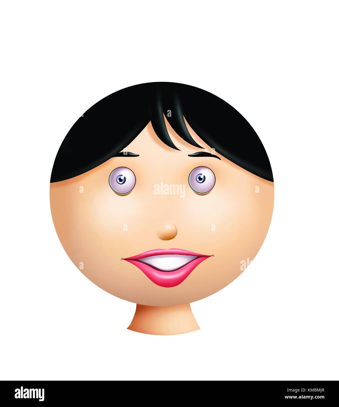 female face, women face, similing women Stock Photo - Alamy