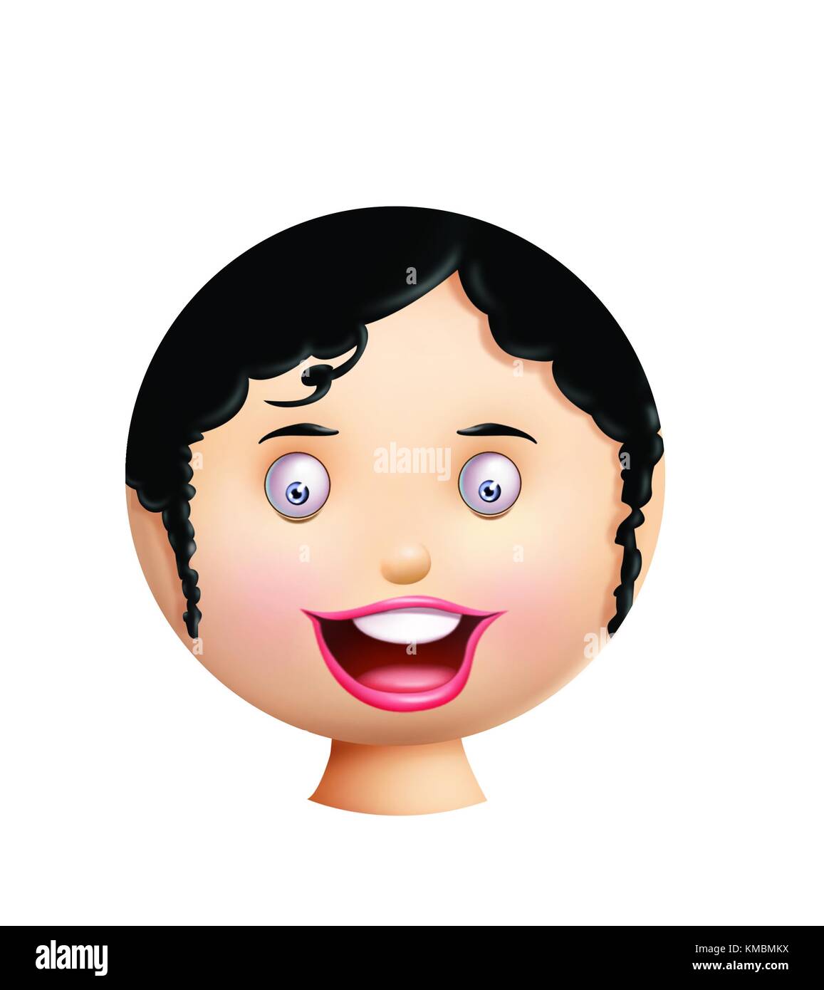 female face, women face, similing women Stock Photo - Alamy