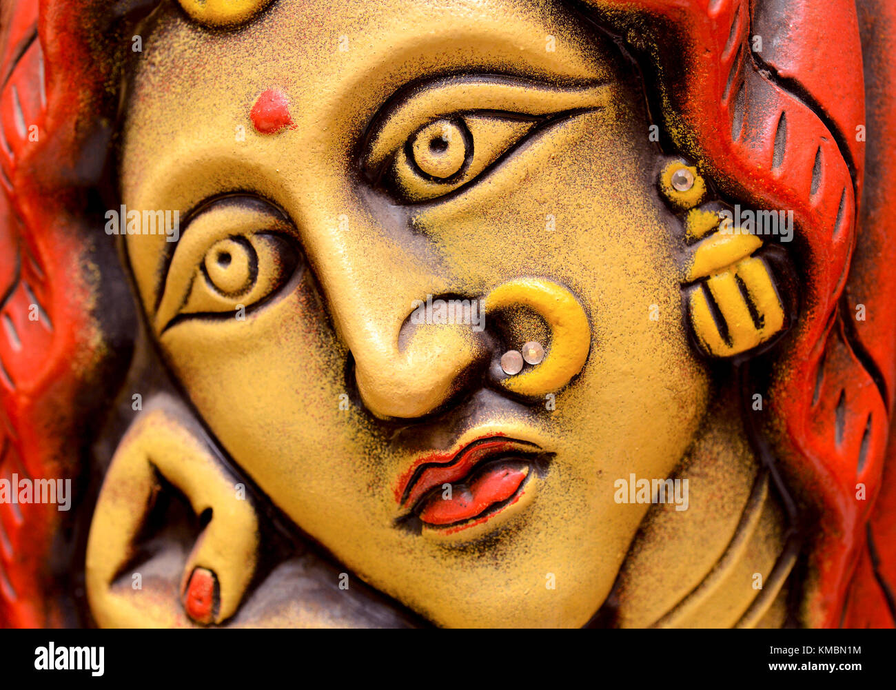 Close-up of a Human face (statue Stock Photo - Alamy