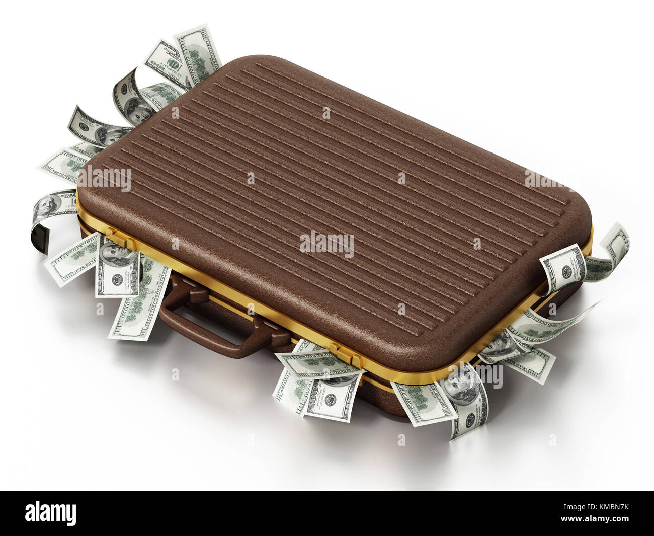 Briefcase full american dollars money hi-res stock photography and ...