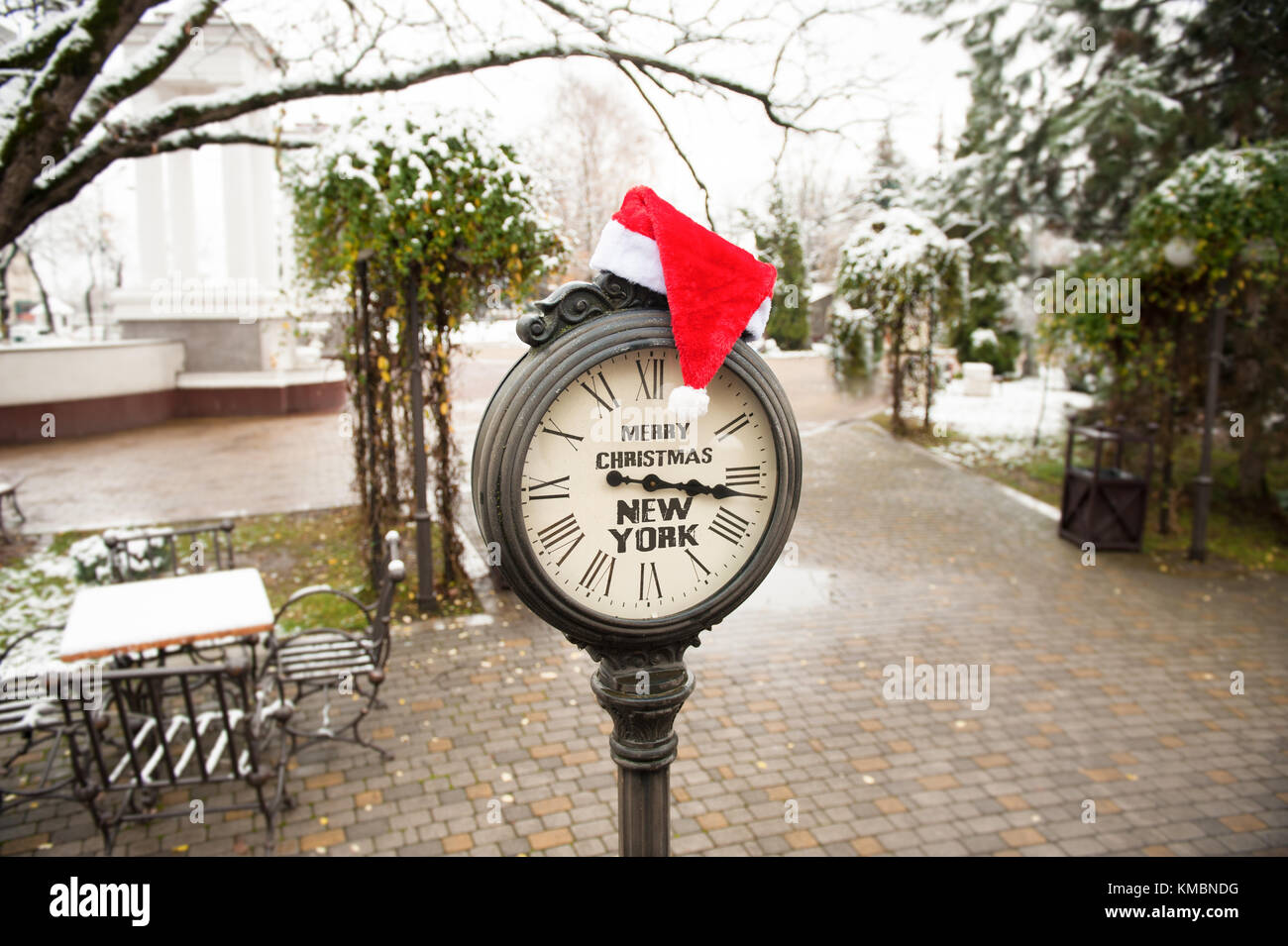Central park christmas time hi-res stock photography and images - Alamy
