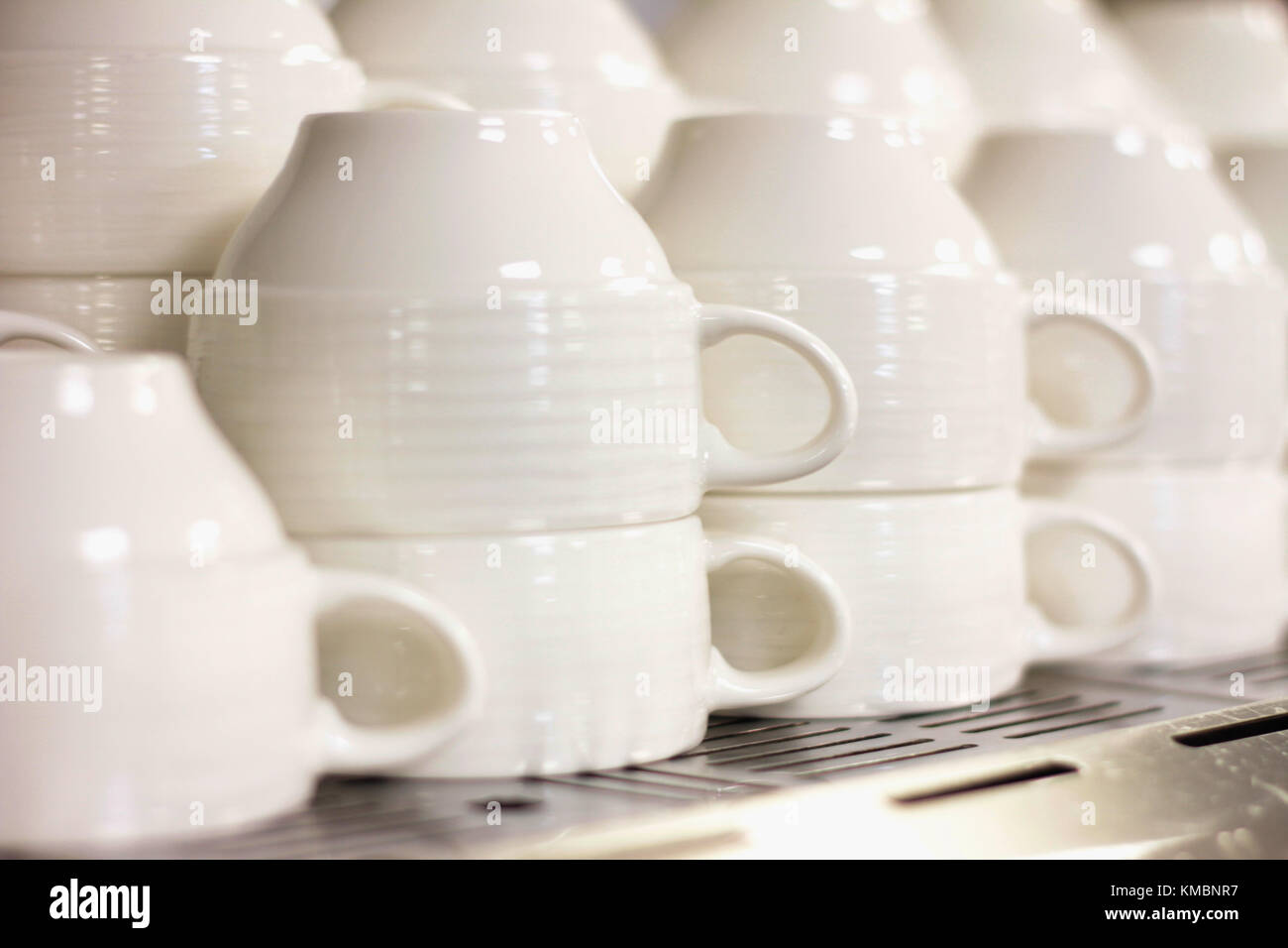 kitchen plates and crockery Stock Photo - Alamy