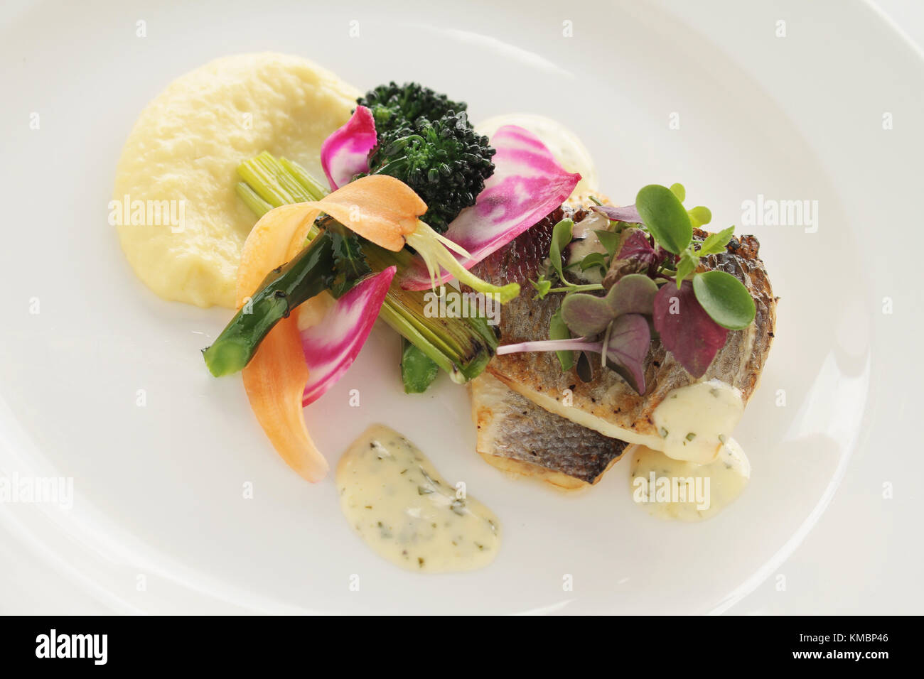 Plated fish hi-res stock photography and images - Alamy